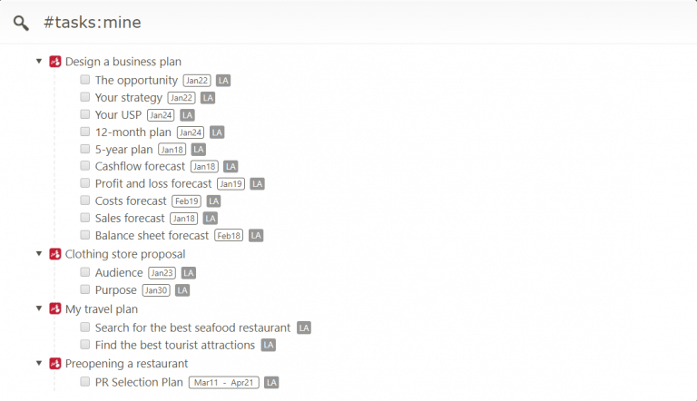 Mind Map's Task List - Mindomo Update | New Feature