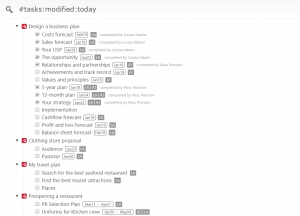 Mind Map's Task List - Mindomo Update | New Feature