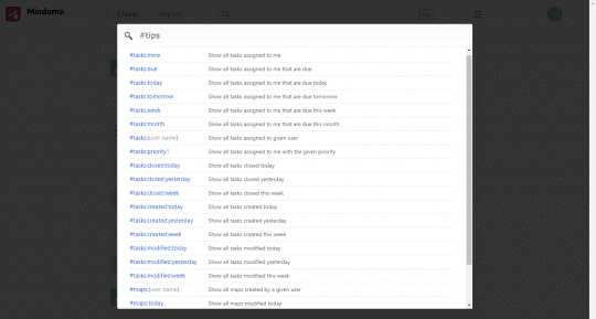 Mind Map's Task List - Mindomo Update | New Feature