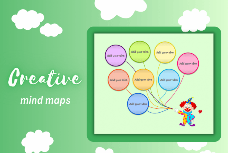 Make creative mind maps. Visualize your ideas with Mindomo