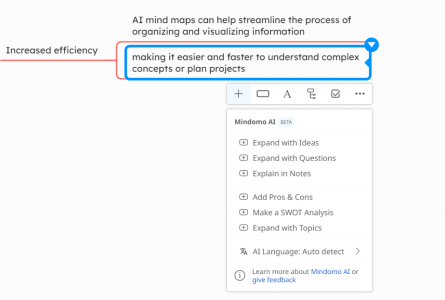 AI mind map generator online