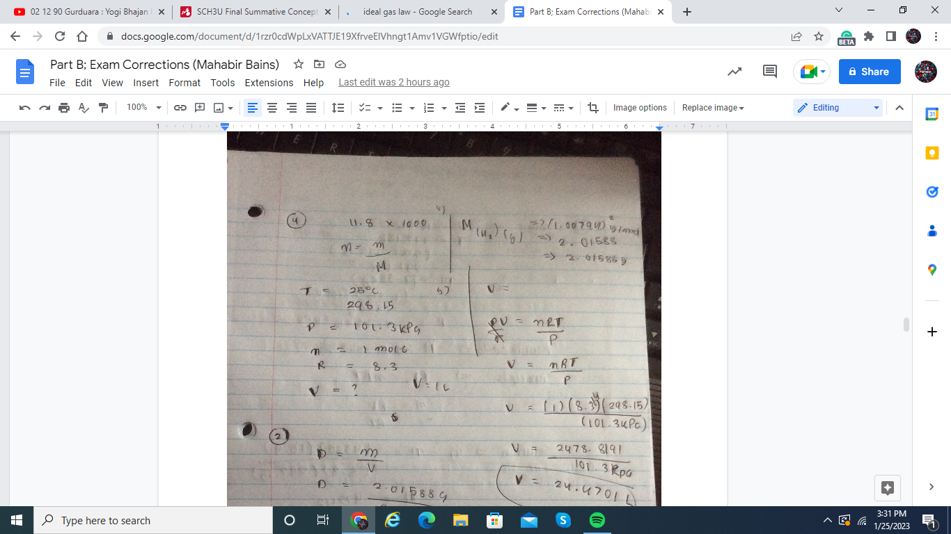 SCH3U Final Summative Concept Map - Mind Map
