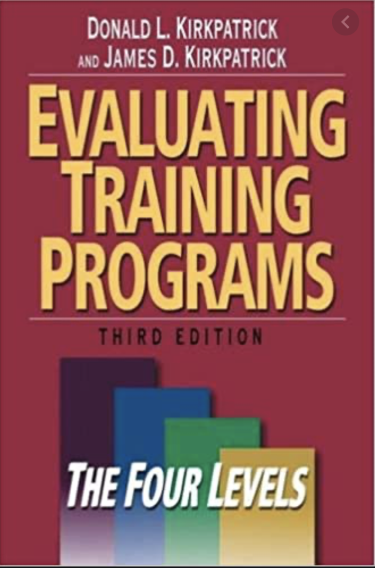 Donald Kirkpatrick's Four Levels - Mind Map