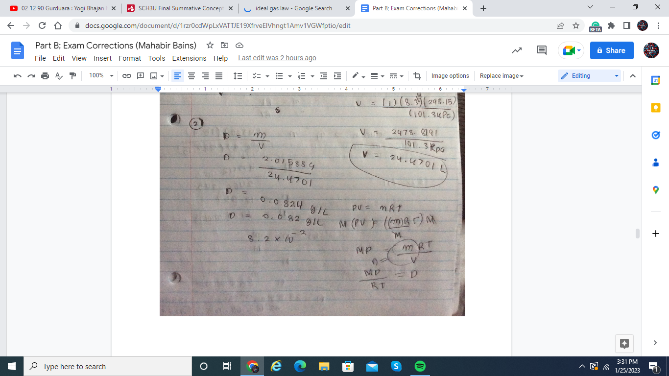 SCH3U Final Summative Concept Map - Mind Map