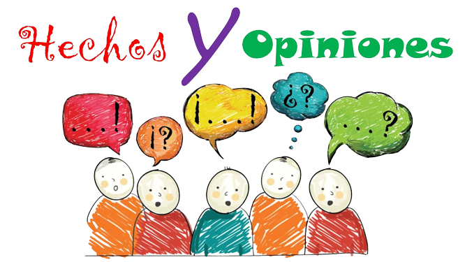 Hechos y opiniones - Mind Map