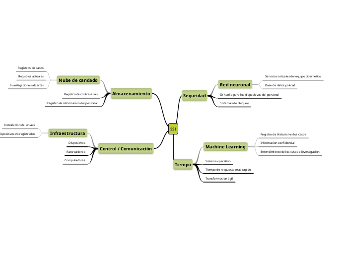 SSI - Mind Map