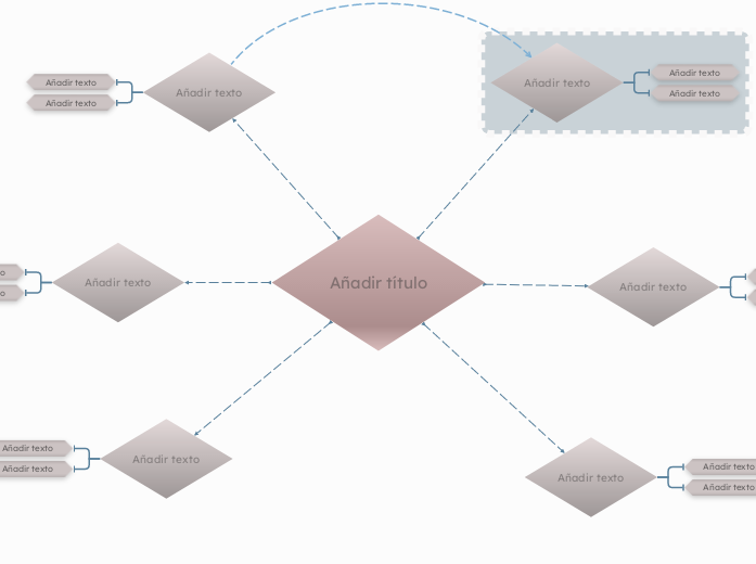 Diamante de tres tonos - Mind Map