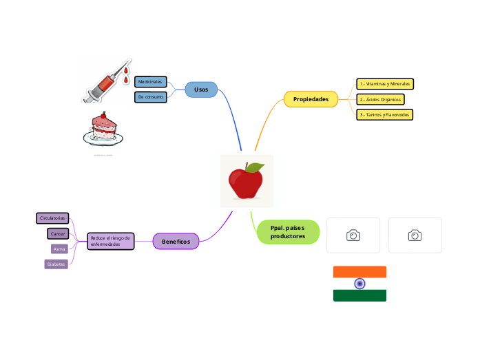 manzana - Mind Map