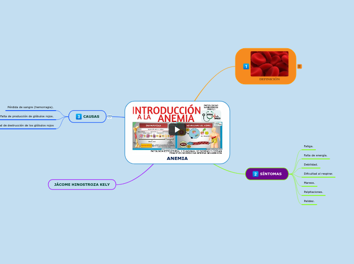 ANEMIA - Mind Map