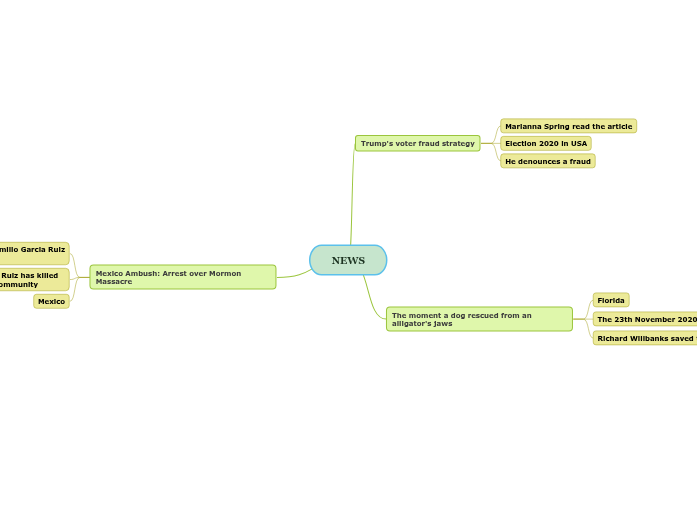 NEWS - Mind Map