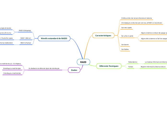 RAID - Mind Map