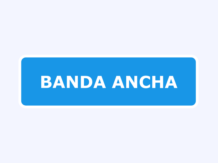 BANDA ANCHA - Mind Map