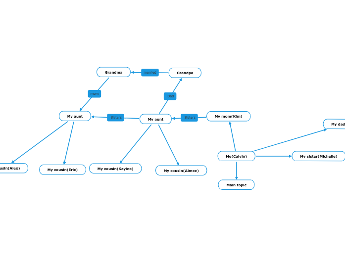 Me(Calvin) - Mind Map