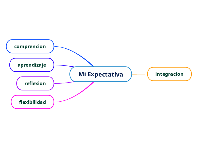 Mi Expectativa - Mind Map