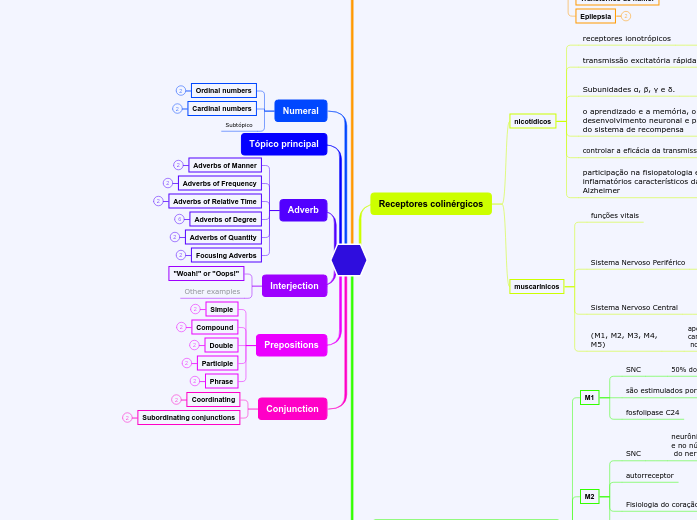 SISTEMA COLINÉRGICO - Mind Map