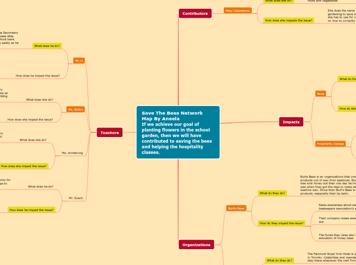 Network Map - Mind Map