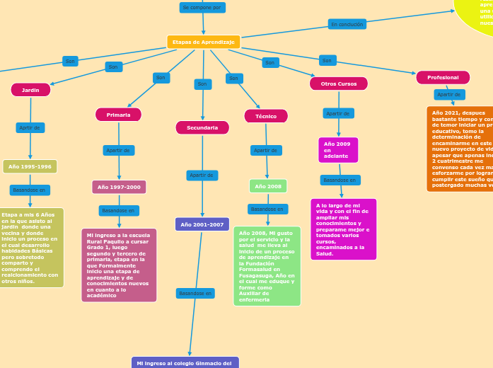 Mapa Académico ...- Mind Map