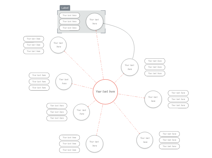 Minimalistic White - Mind Map