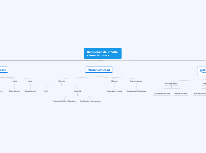 TFE - Organigramme - Mind Map