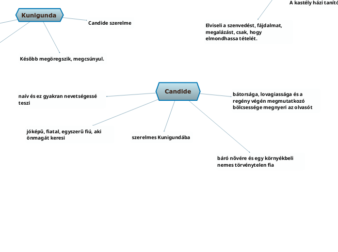 Candide - Mind Map