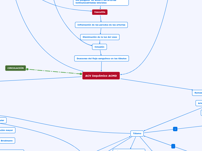 Caso neuro 6 semstre - Mind Map