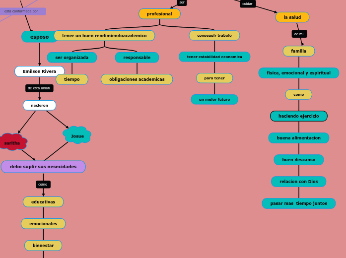 El Mapa de mi Vida - Mind Map