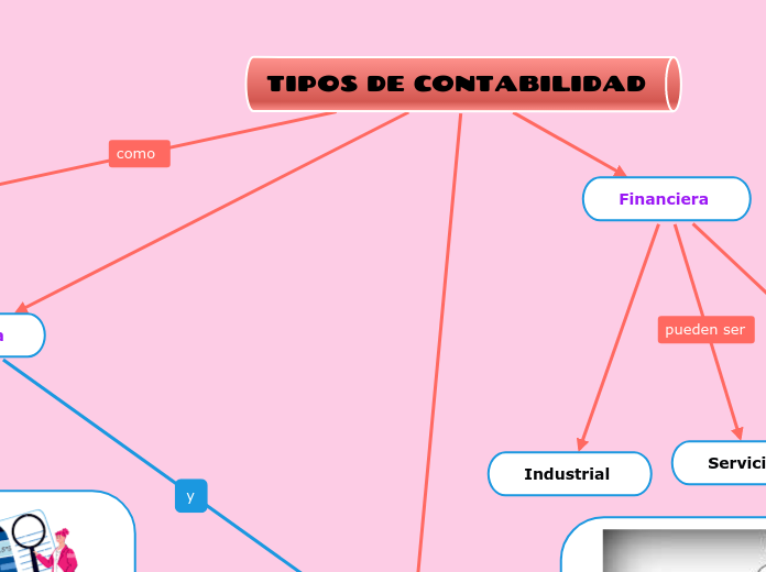 TIPOS DE CONTABILIDAD - Mind Map