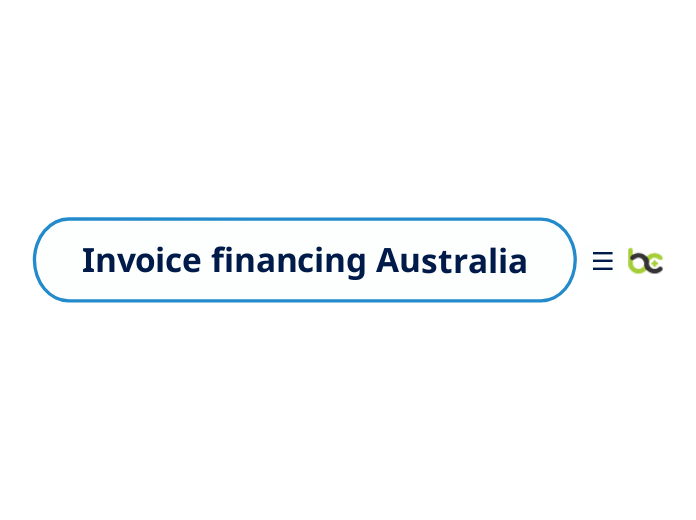 Invoice financing Australia - Mind Map