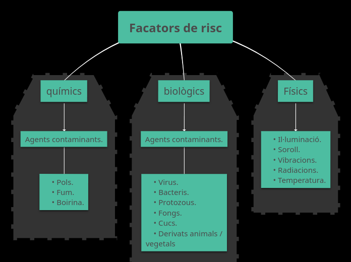 Facators de risc - Mind Map