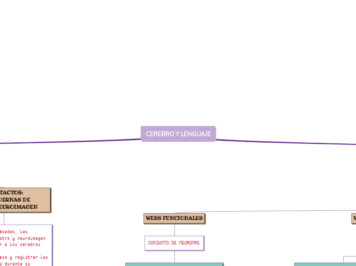 CEREBRO Y LENGUAJE - Mind Map