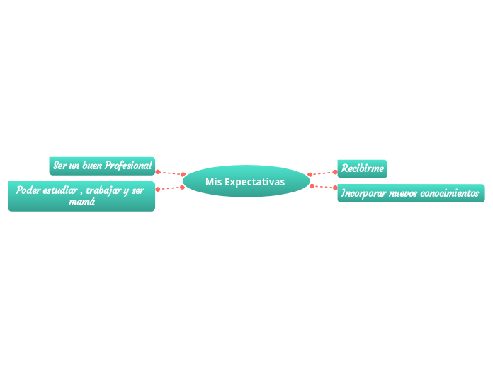 Mis Expectativas - Mind Map