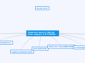 Internship report in English - Mind Map