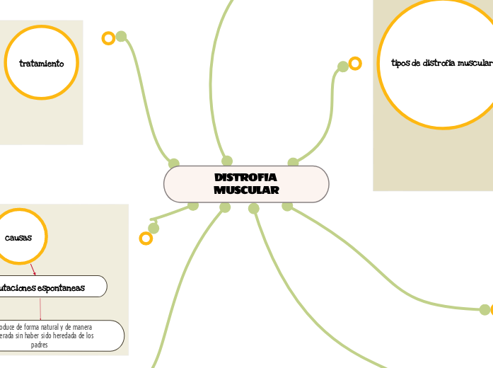 DISTROFIA MUSCULAR - Mind Map