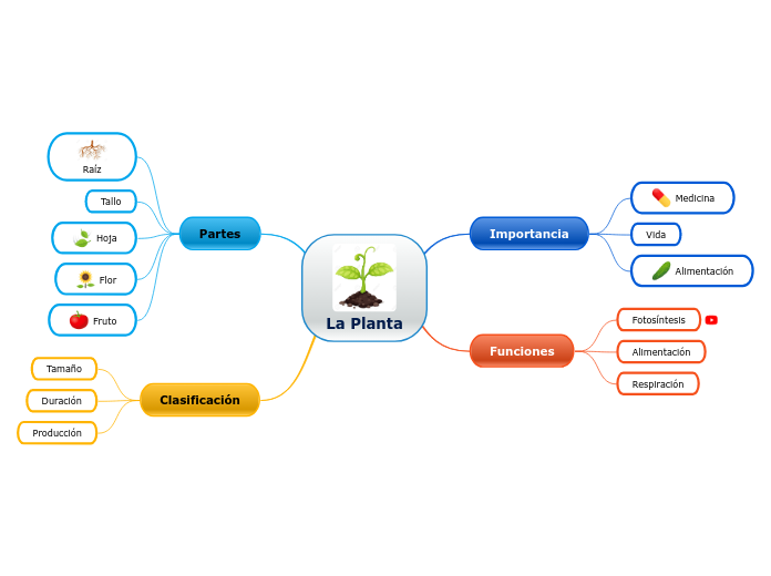 La Planta - Mind Map