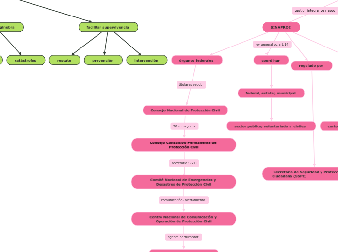 protección civil copia - Mind Map