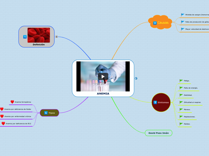 ANEMIA - Mind Map