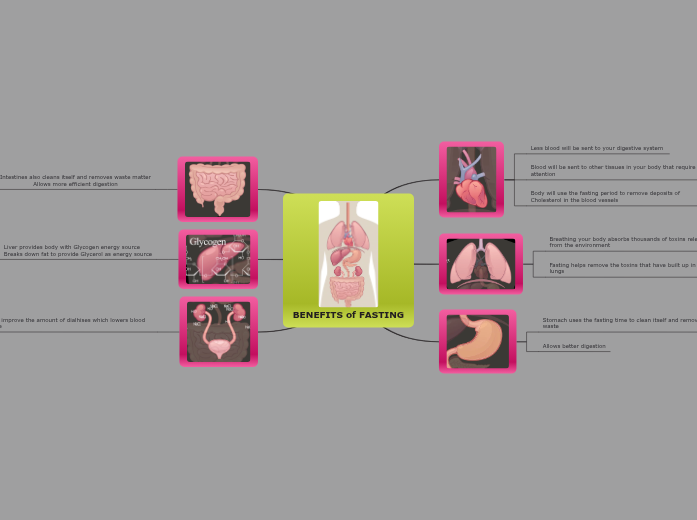 FASTING - Mind Map