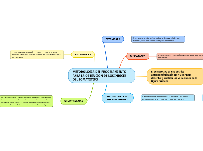 METODOLOGIA DEL PROCESAMIENTO PARA LA OBTE...- Mind Map