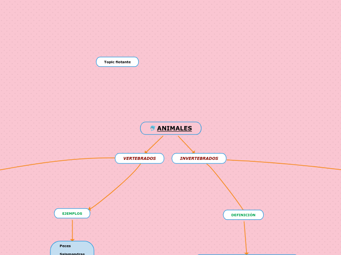 ANIMALES - Mind Map
