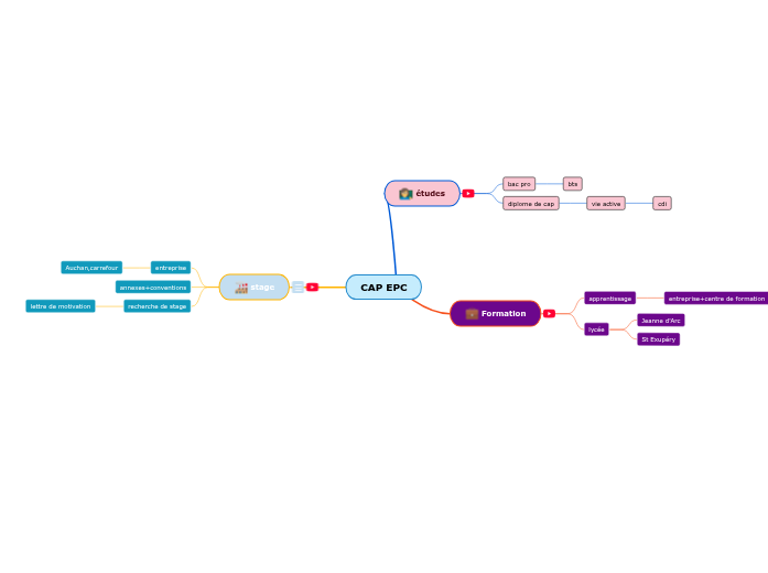 CAP EPC - Mind Map