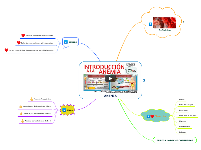 ANEMIA - Mind Map