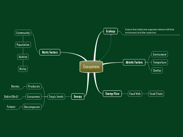 Ecosystem - Mind Map