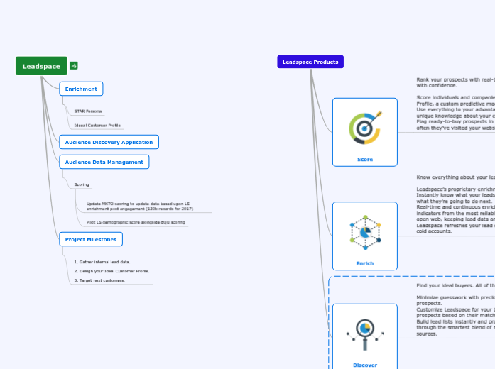 Leadspace - Mind Map