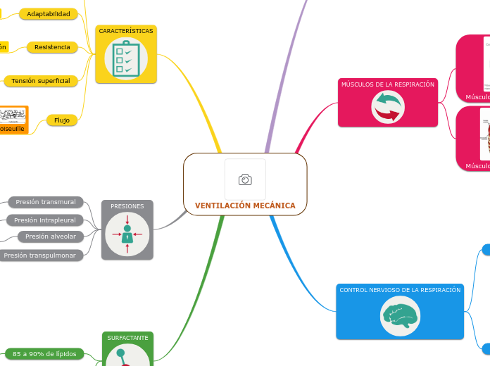VENTILACIÓN MECÁNICA - Mind Map