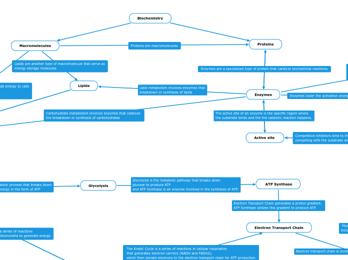 Biochemistry - Mind Map