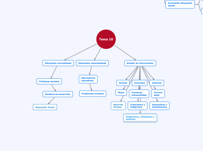 Tema 10 - Mind Map