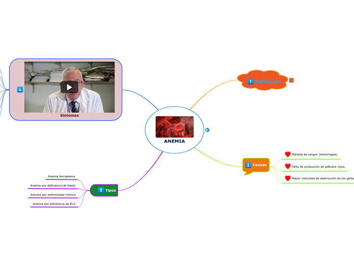 ANEMIA - Mind Map