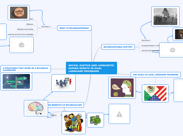 SOCIAL JUSTICE AND LINGUISTIC HUMAN RIGHTS...- Mind Map