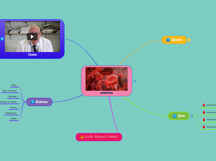 ANEMIA - Mind Map