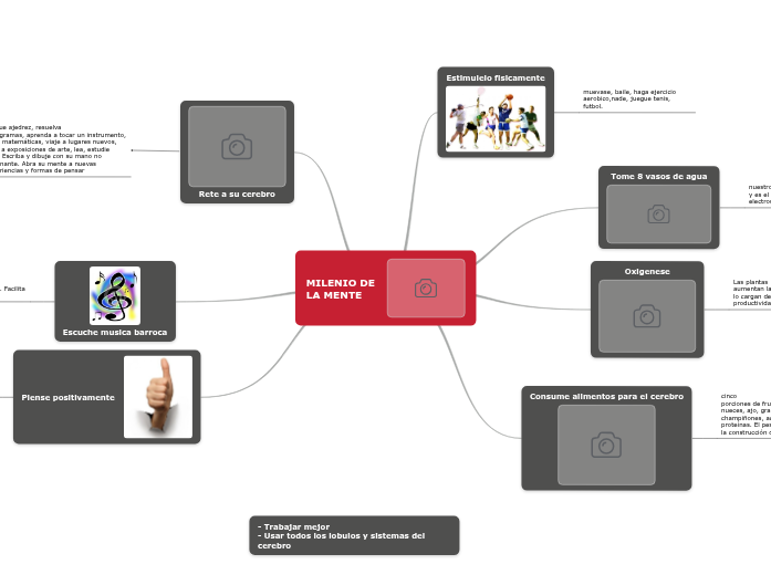 MILENIO DE LA MENTE - Mind Map